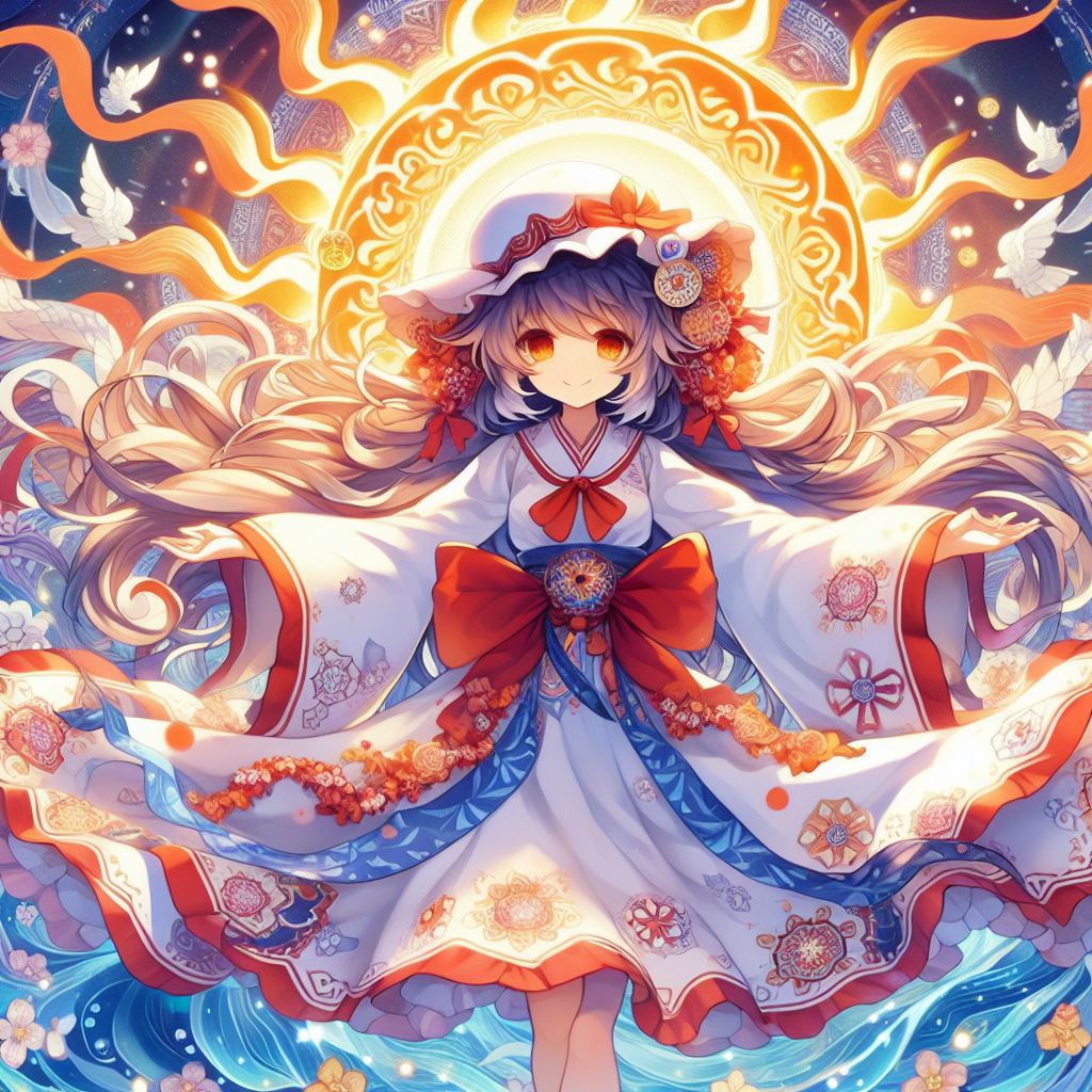 Amaterasu no Mikoto, the goddess of the sun — Moescape