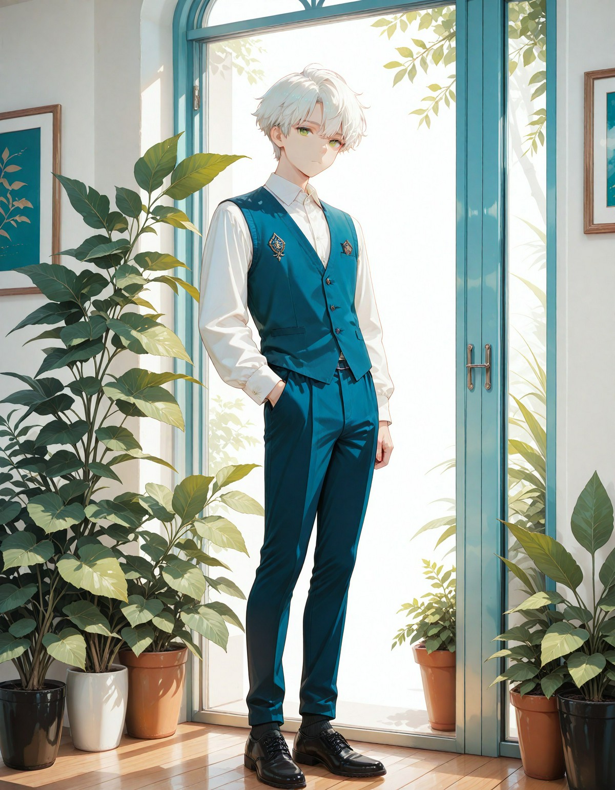 The boy at the window — Moescape