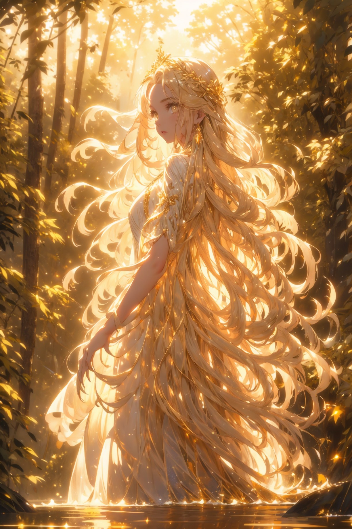 Goddess of light — Moescape