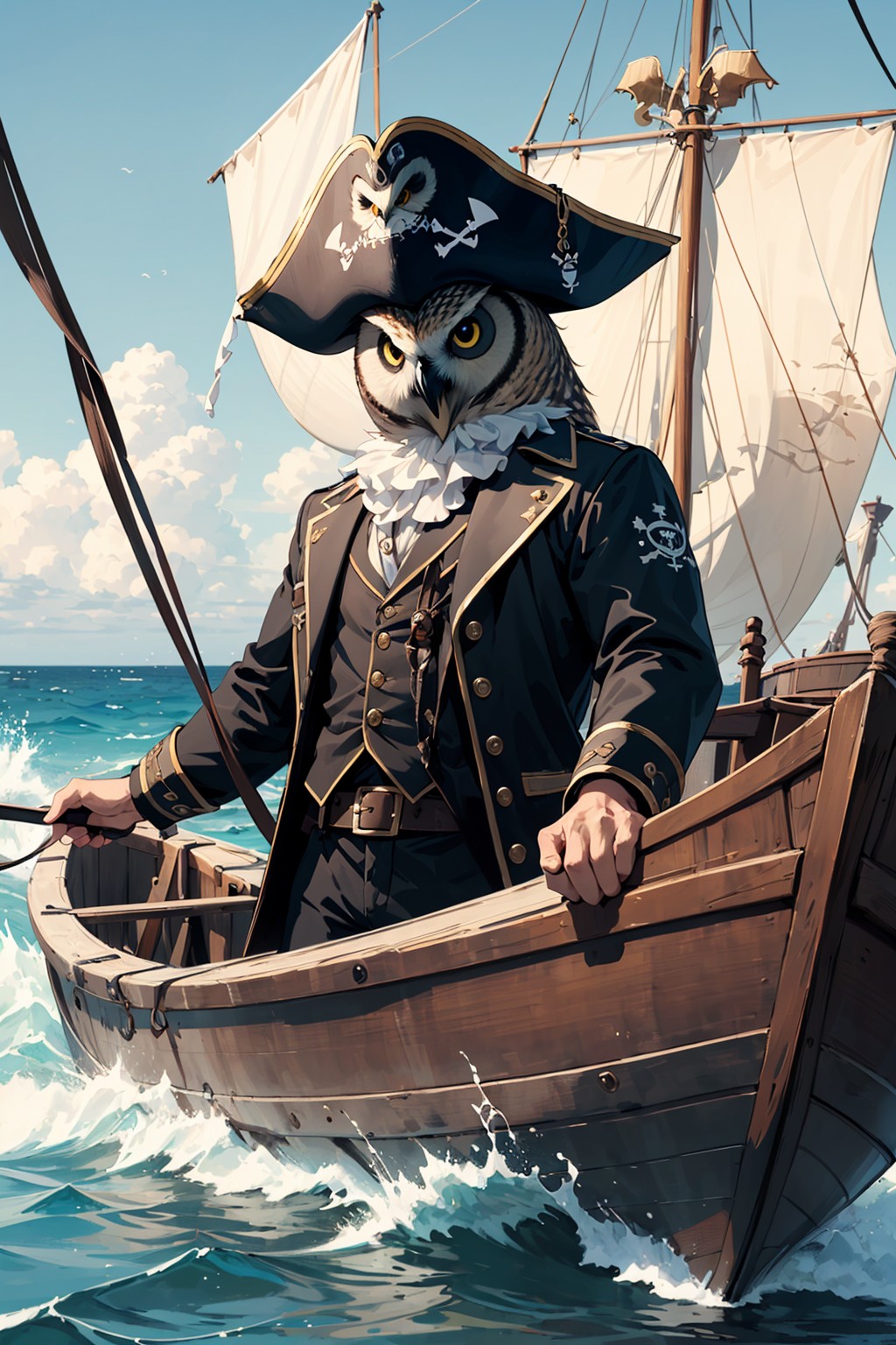 Captain Owl ¡Hoo, Hoo! :D — Moescape