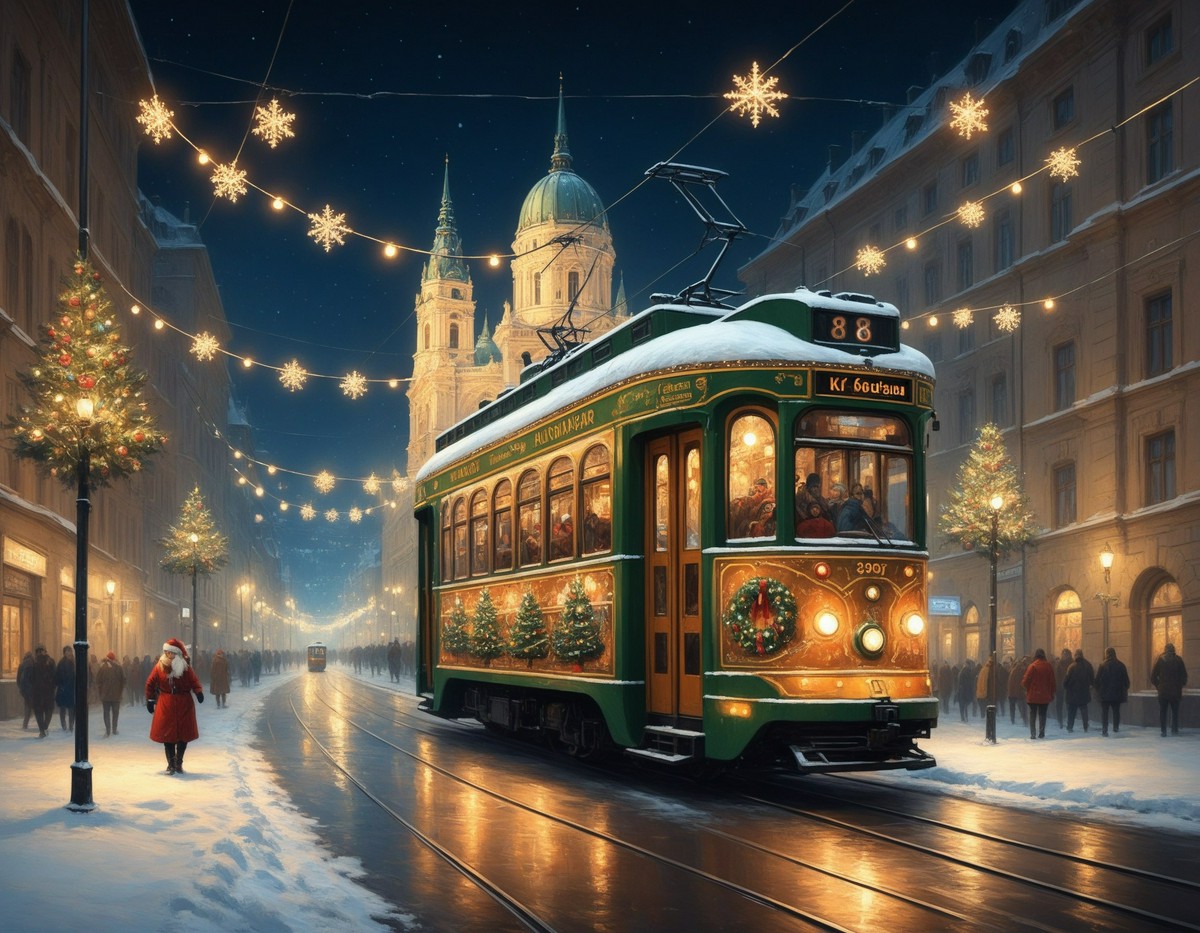 Holiday Decorations Contest #31 - Christmas Tram — Moescape