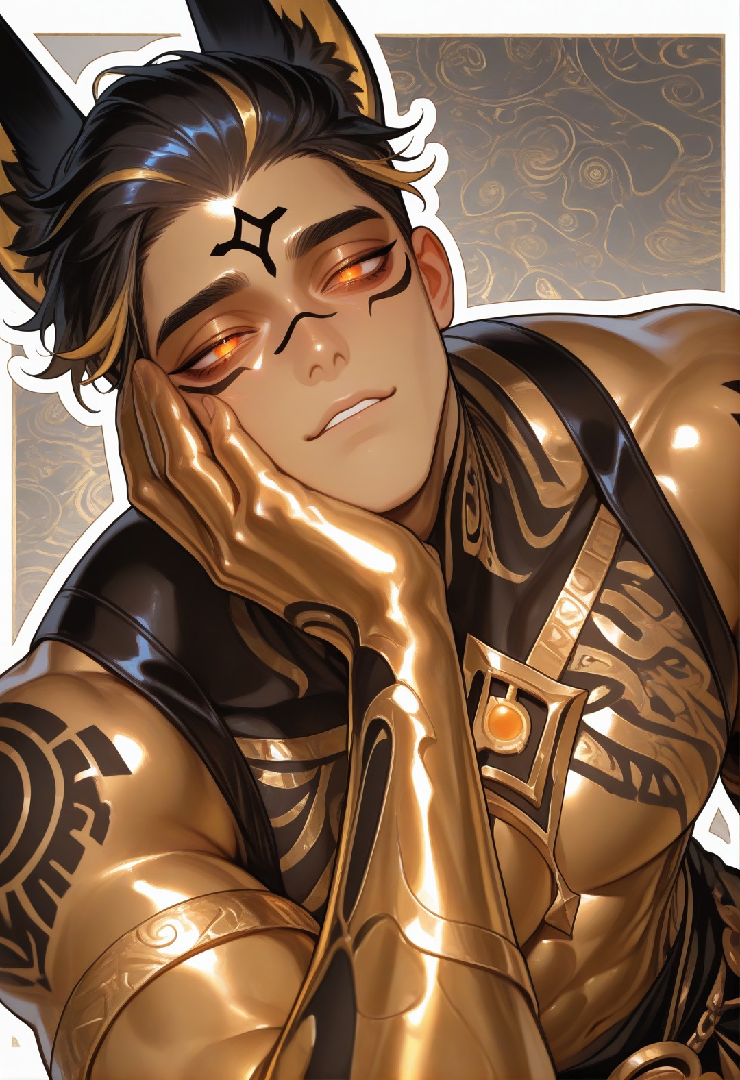 GENSHIN IMPACT OC | Pyro Vision — Moescape
