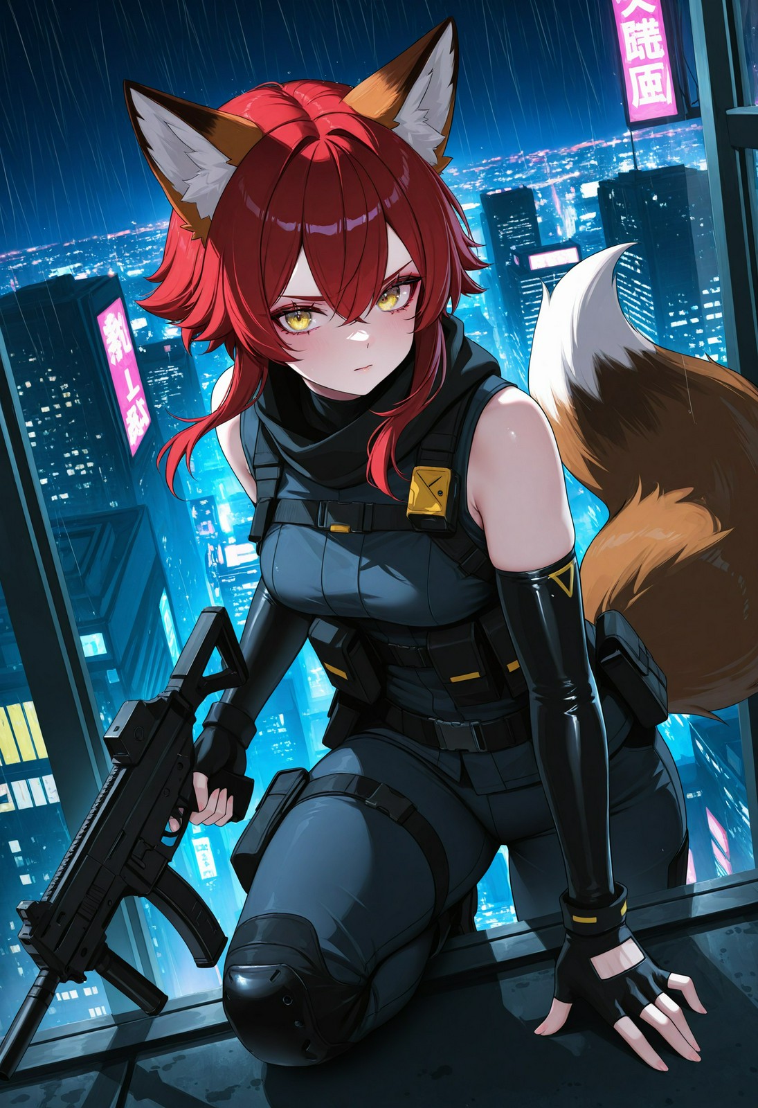 Sayomi in tactical ninja uniform #1 — Moescape