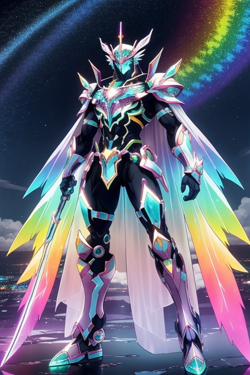 Radiant Kaleidoscope Titan Mech — Moescape