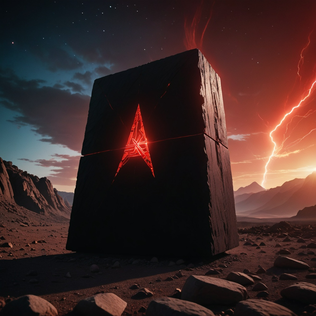 (4 pics) Cosmic Monolith — Moescape