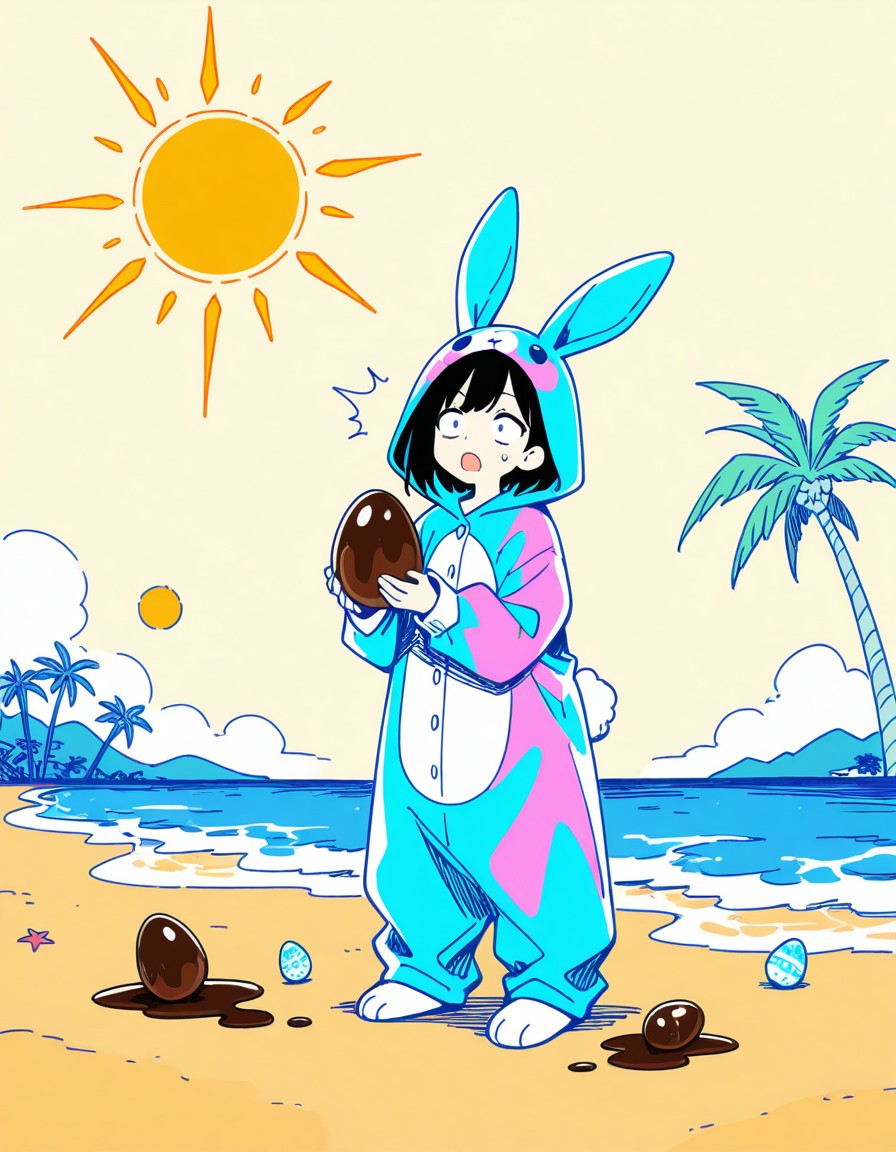 Darn! The sun melts the chocolate! — Moescape