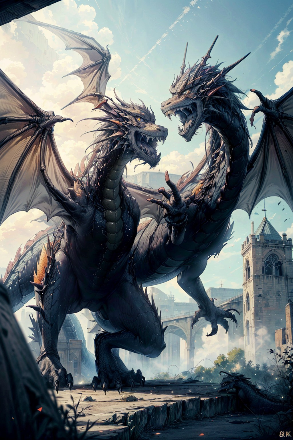 Fail Dragon (I publish this to show the aberrations that came out ...