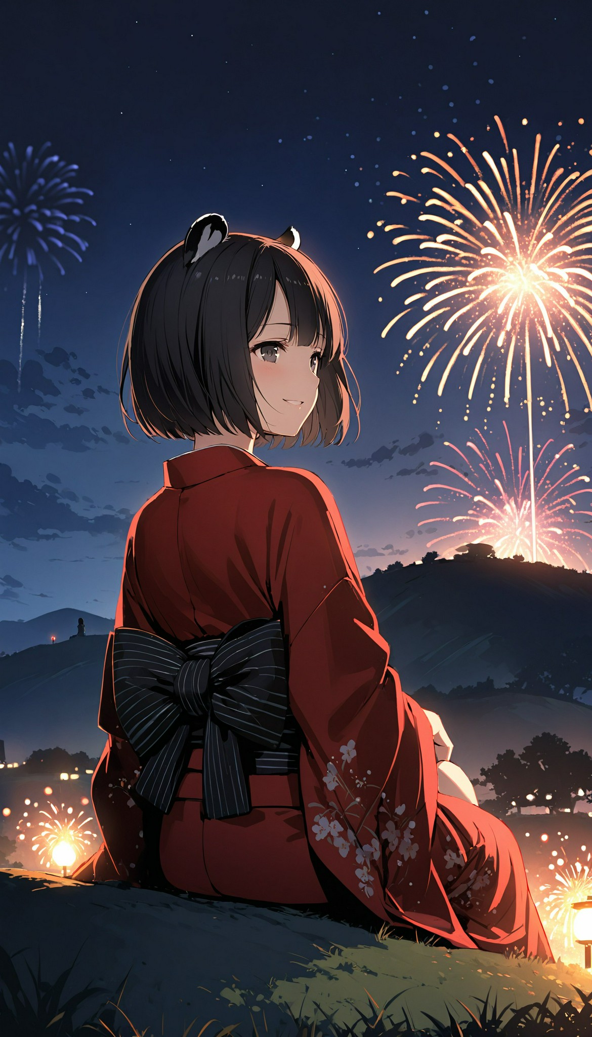 🎇Watching the fireworks with you🎇 — Moescape