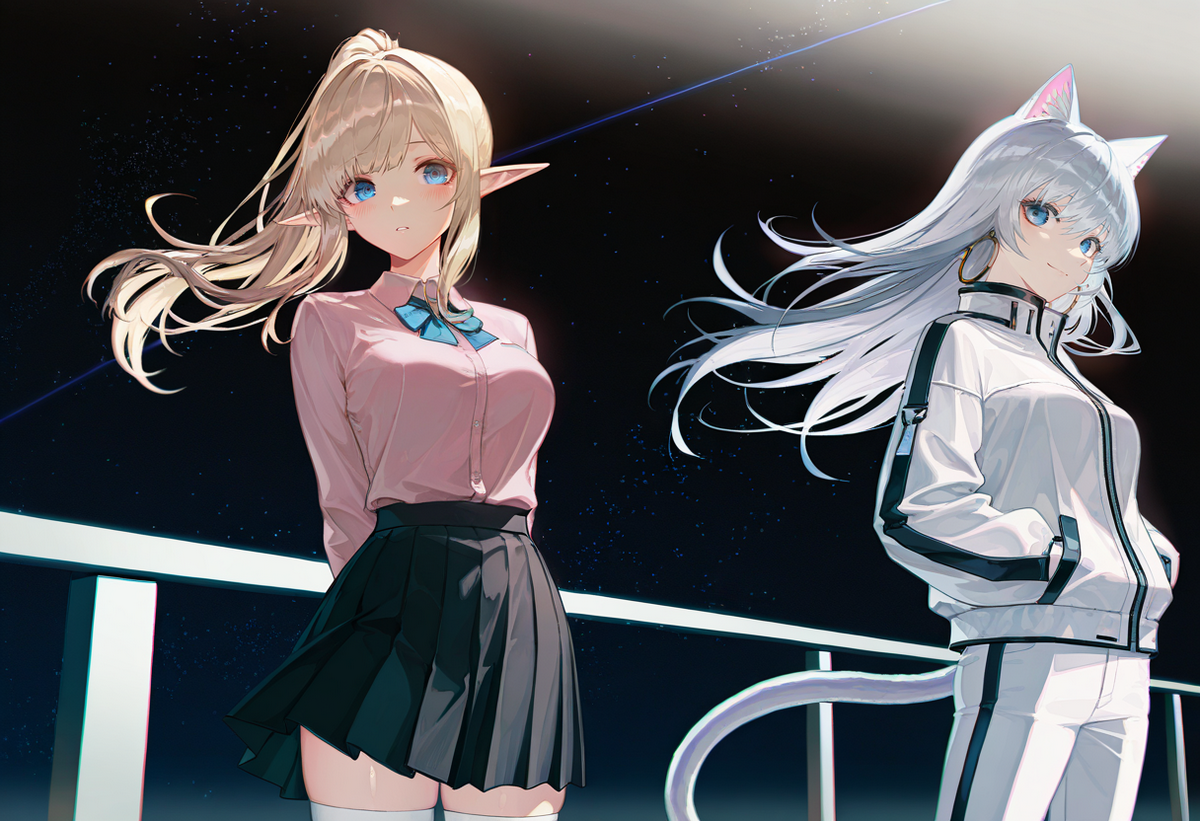 Stella and Nekumi — Moescape