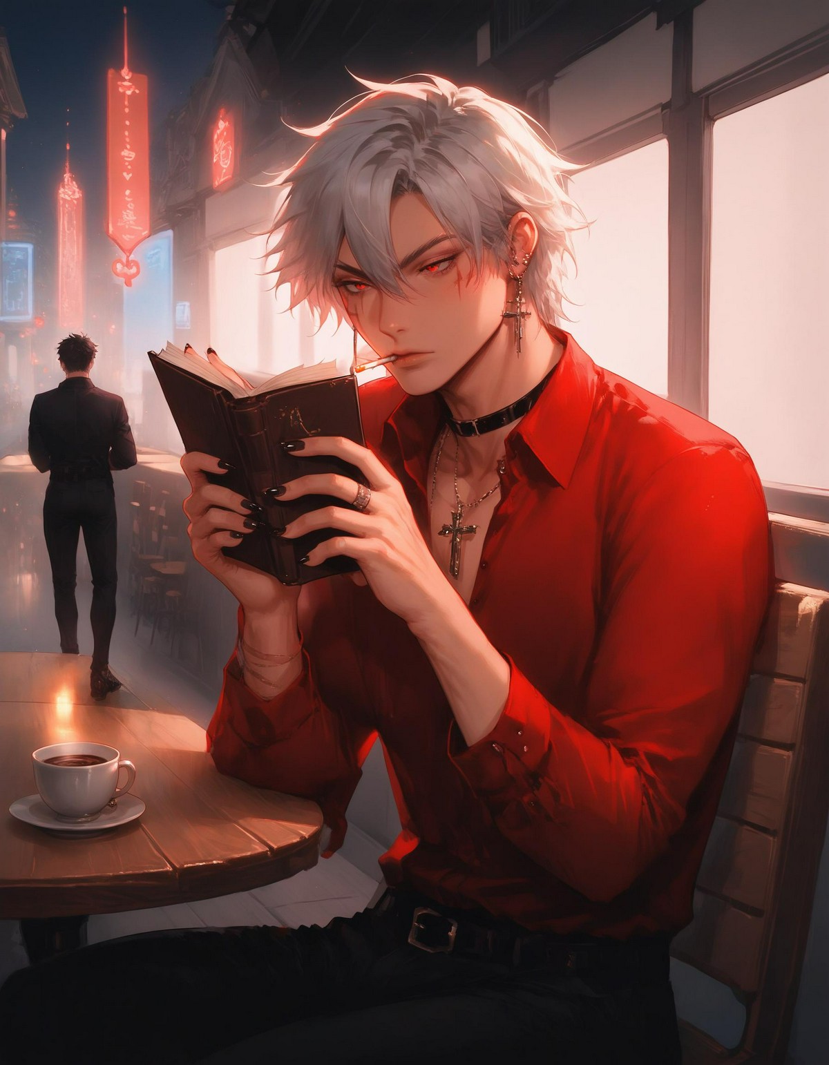 Time to generate an avatar of my main OC self-insert Dion, I guess ...