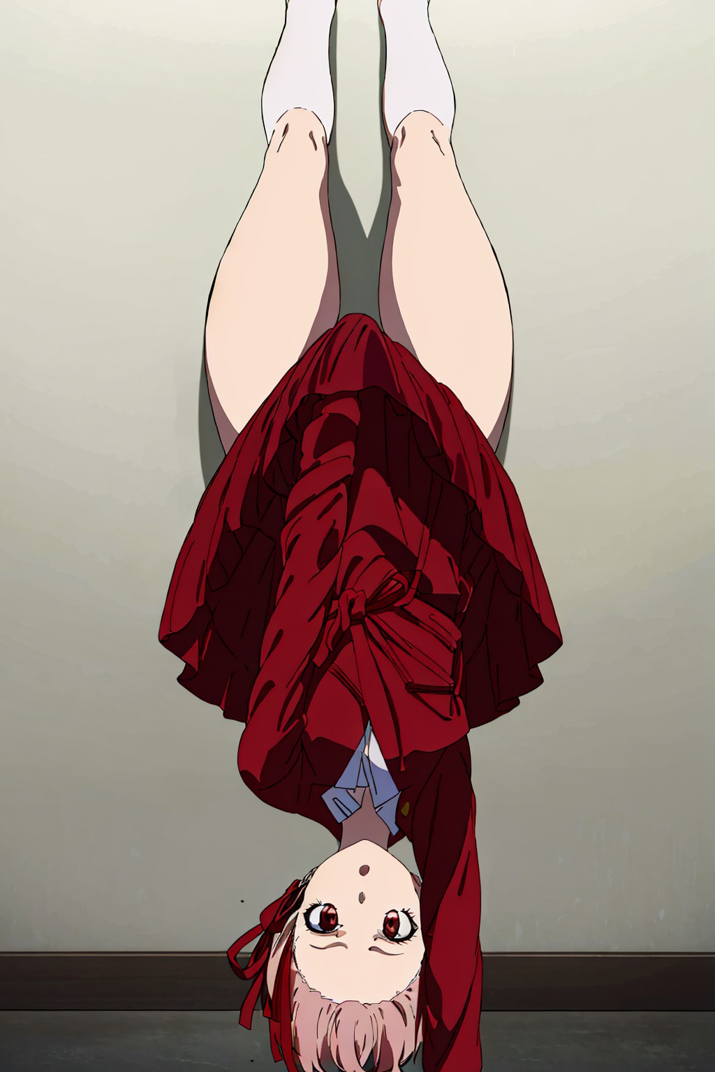 Chisato Handstand Pose — Moescape