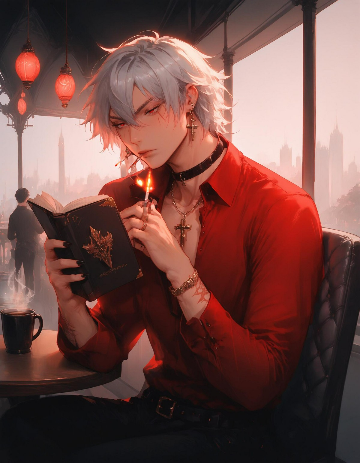 Time to generate an avatar of my main OC self-insert Dion, I guess ...