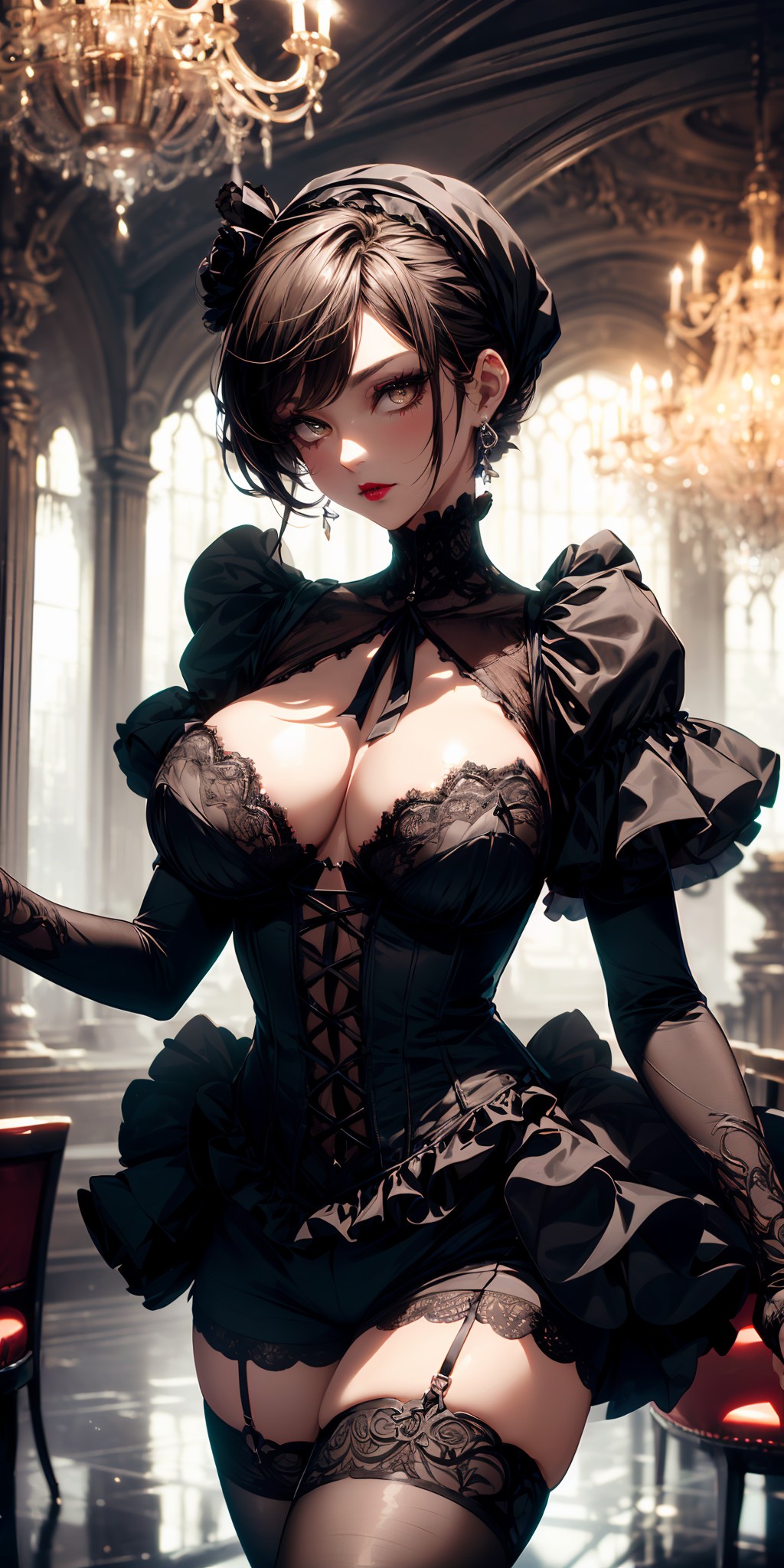 Gothic elegance 🖤 v2 — Moescape