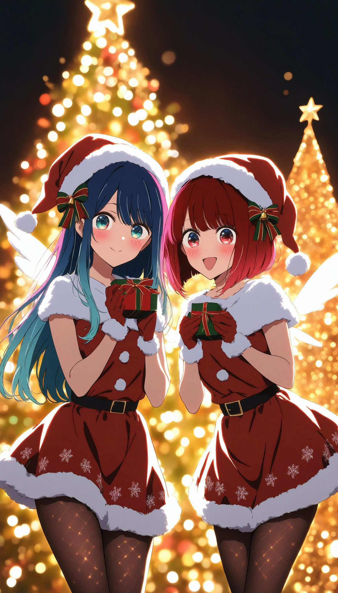 Merry Christmas, arima kana, kurokawa akane, oshi no ko, — Moescape
