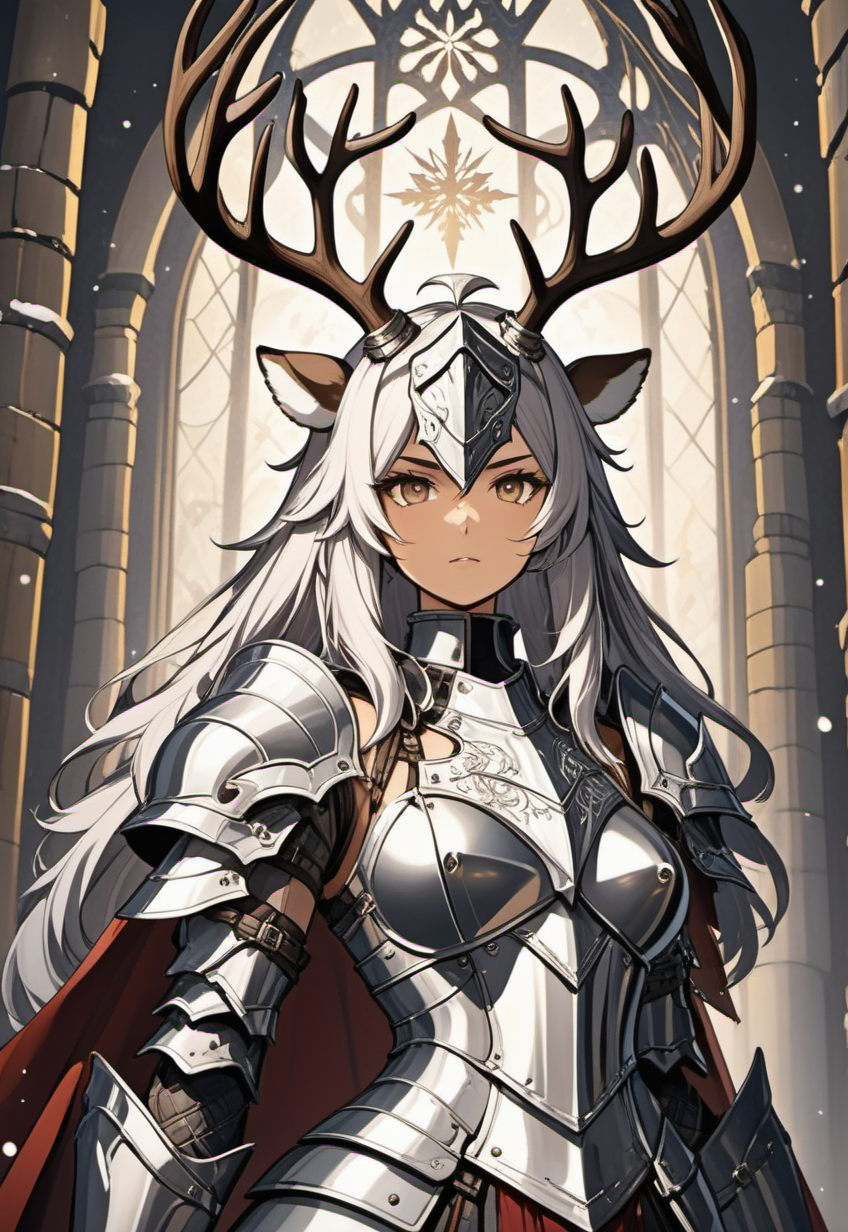 Reindeer Paladin — Moescape