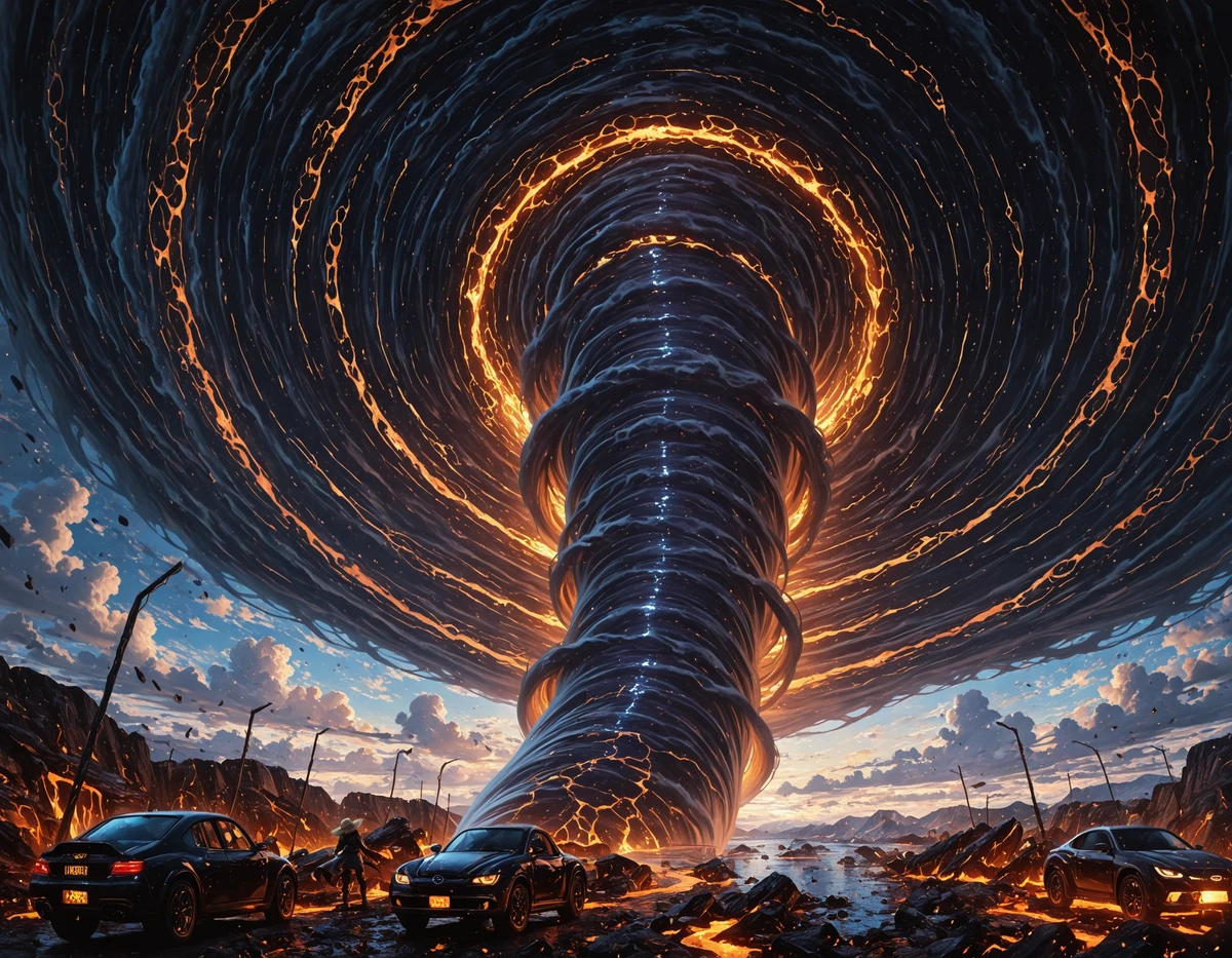 Lava tornado! (2 img) — Moescape