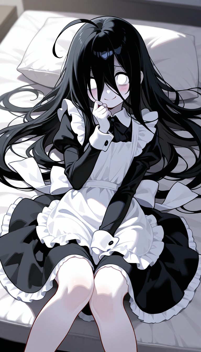 Sadako cute maid — Moescape