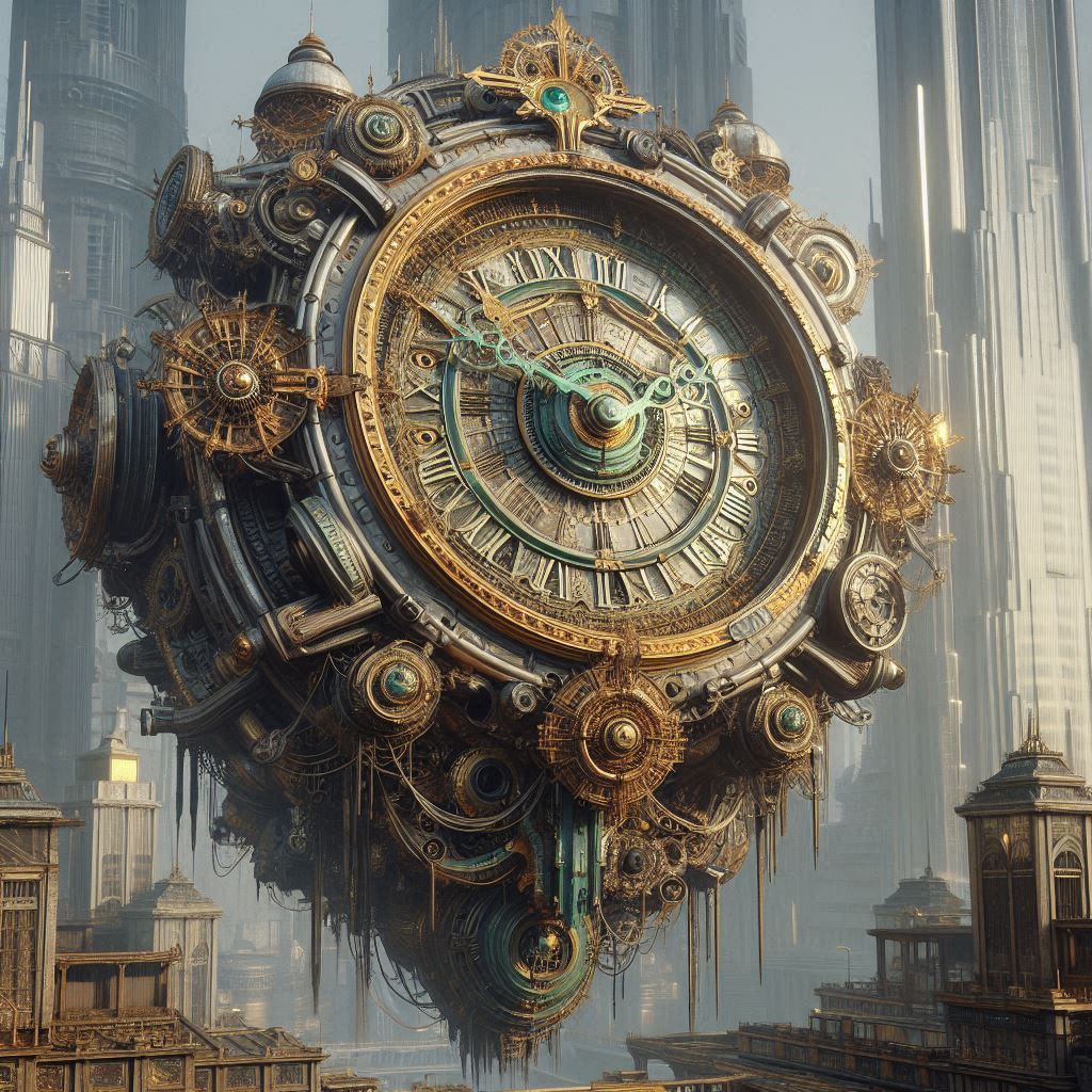 Floating Clock — Moescape