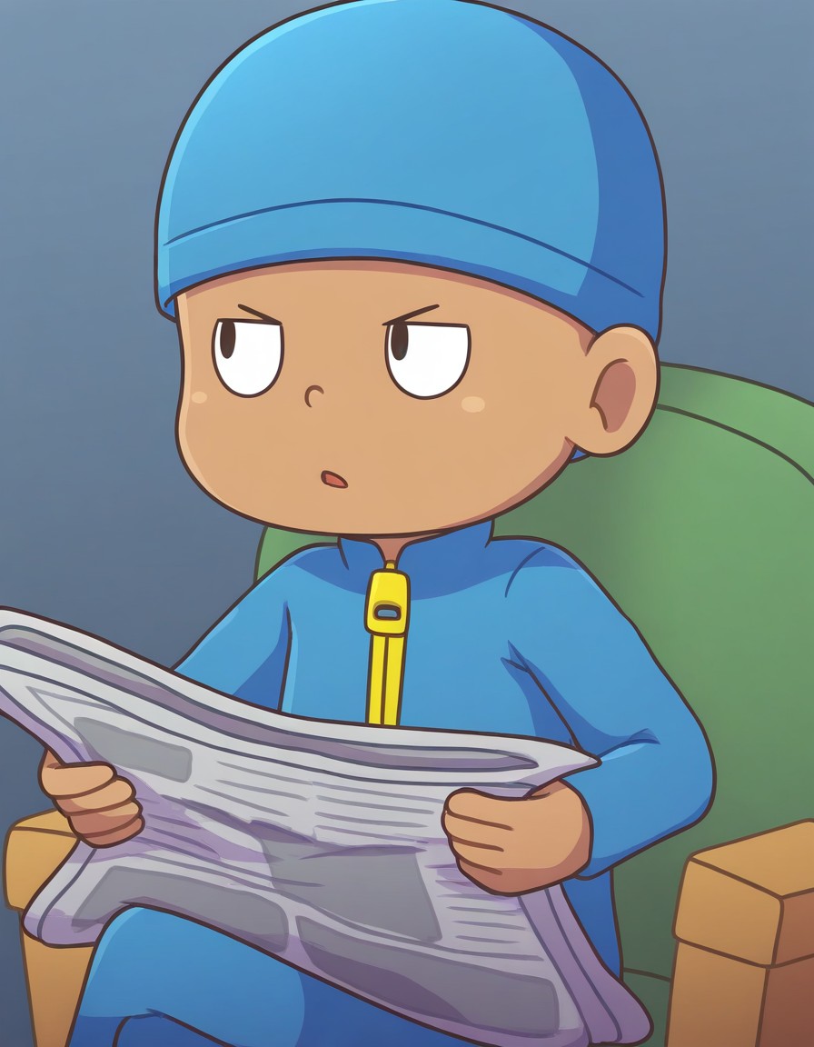Pocoyo gets mad — Moescape