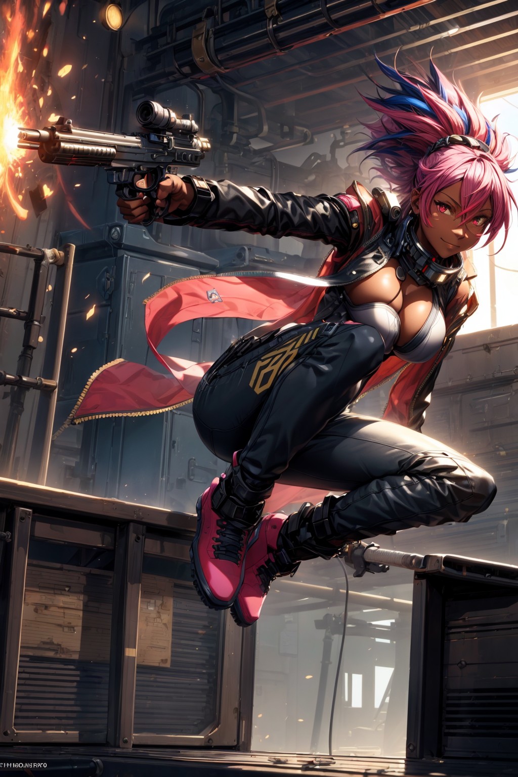 new OC! Zahra FireBrand - "What's life without some chaos, let's raise some hell!" — Moescape