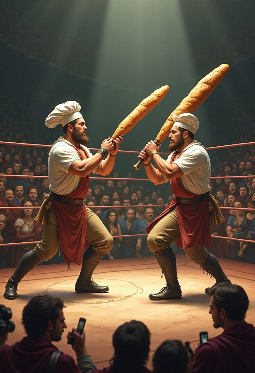 Bready Or Not, Bake Off Fight — Moescape