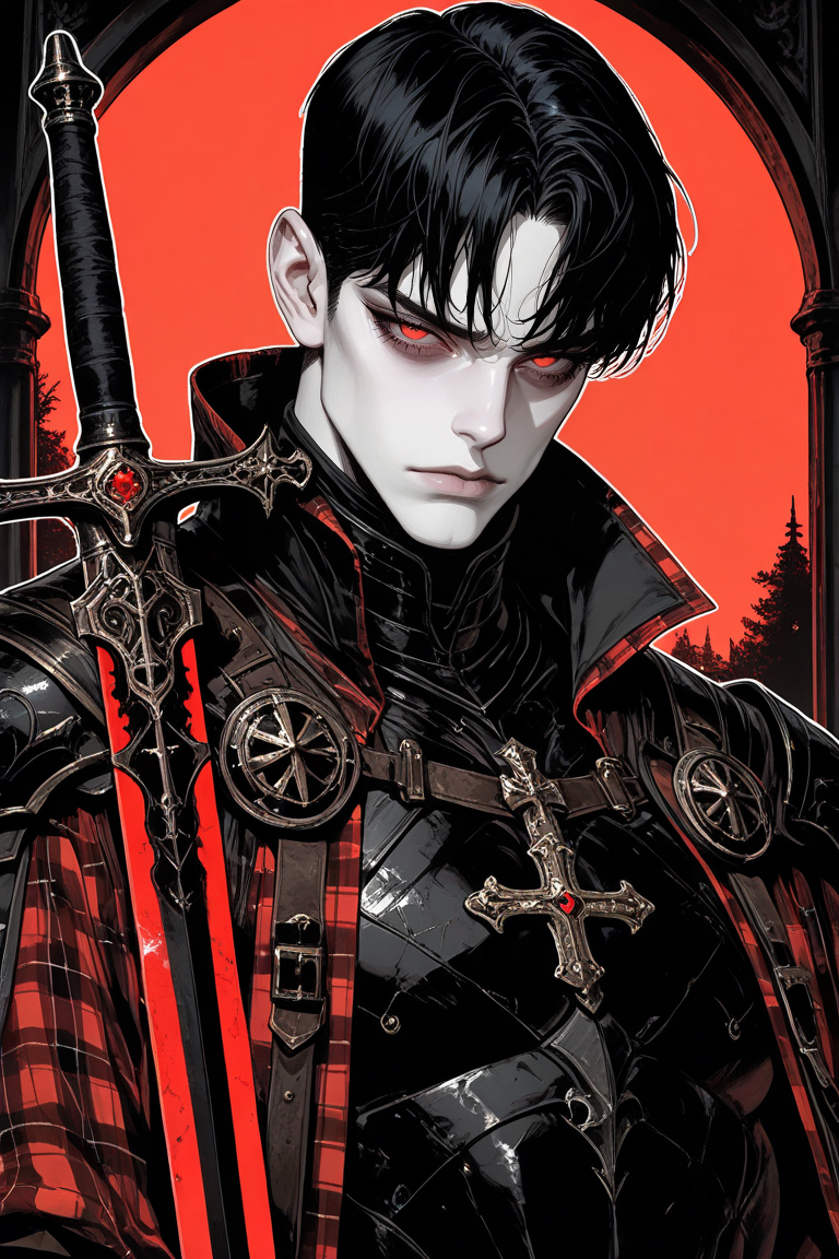 Plaid - Red Black — Moescape