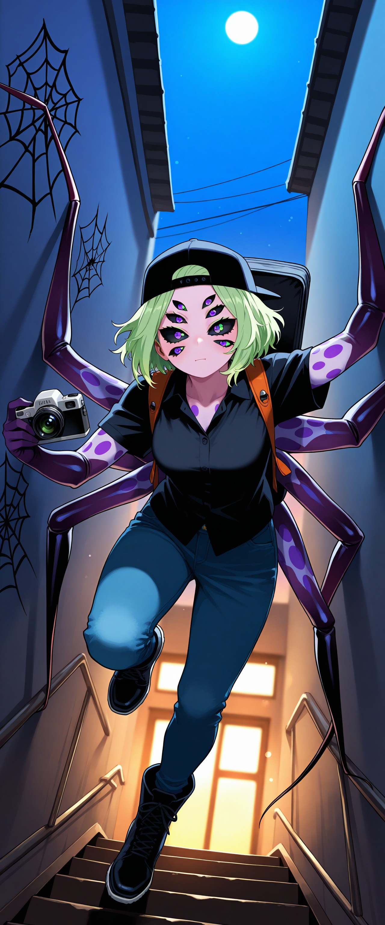 Spider Quirk Character In Progress — Moescape