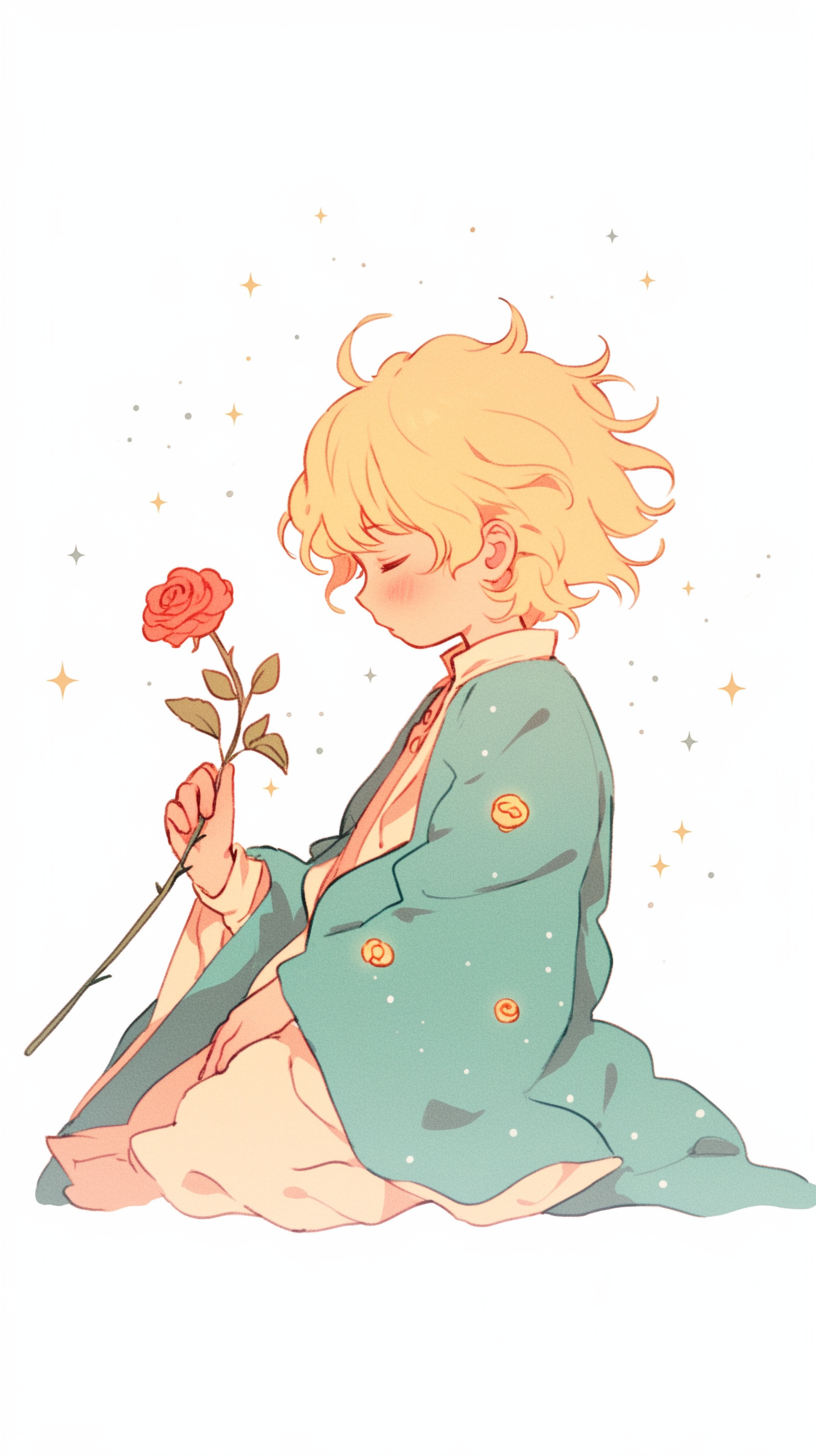 The Little Prince and the Rose — Moescape