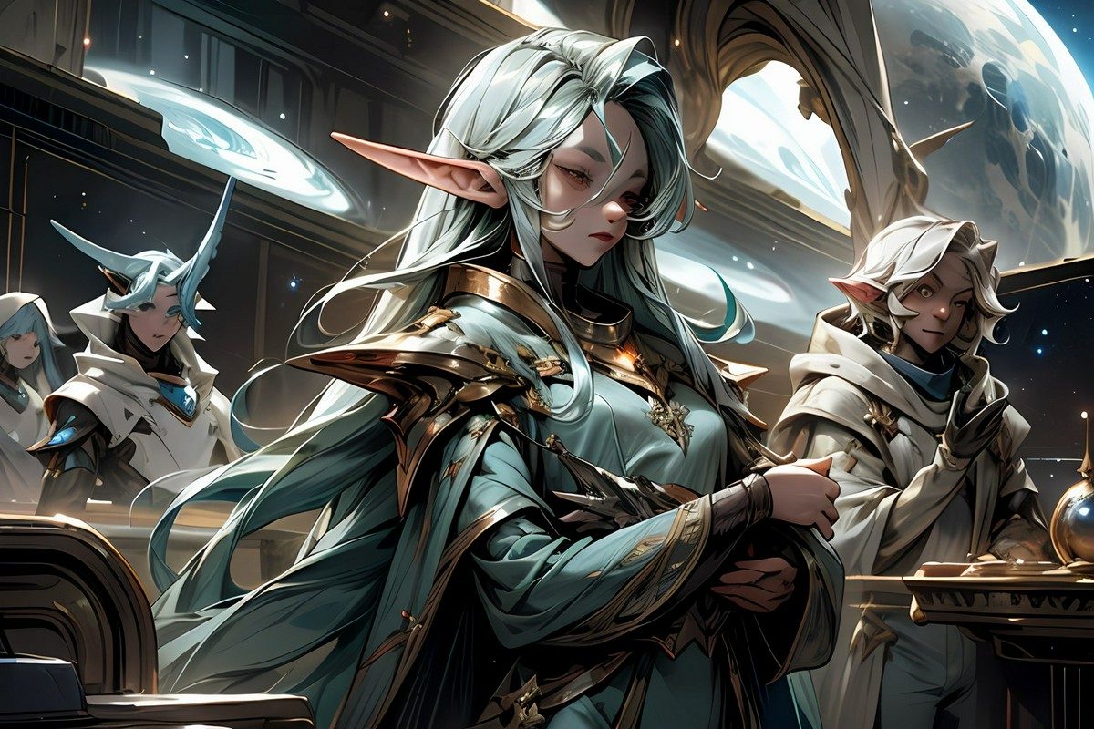 Space Elves — Moescape