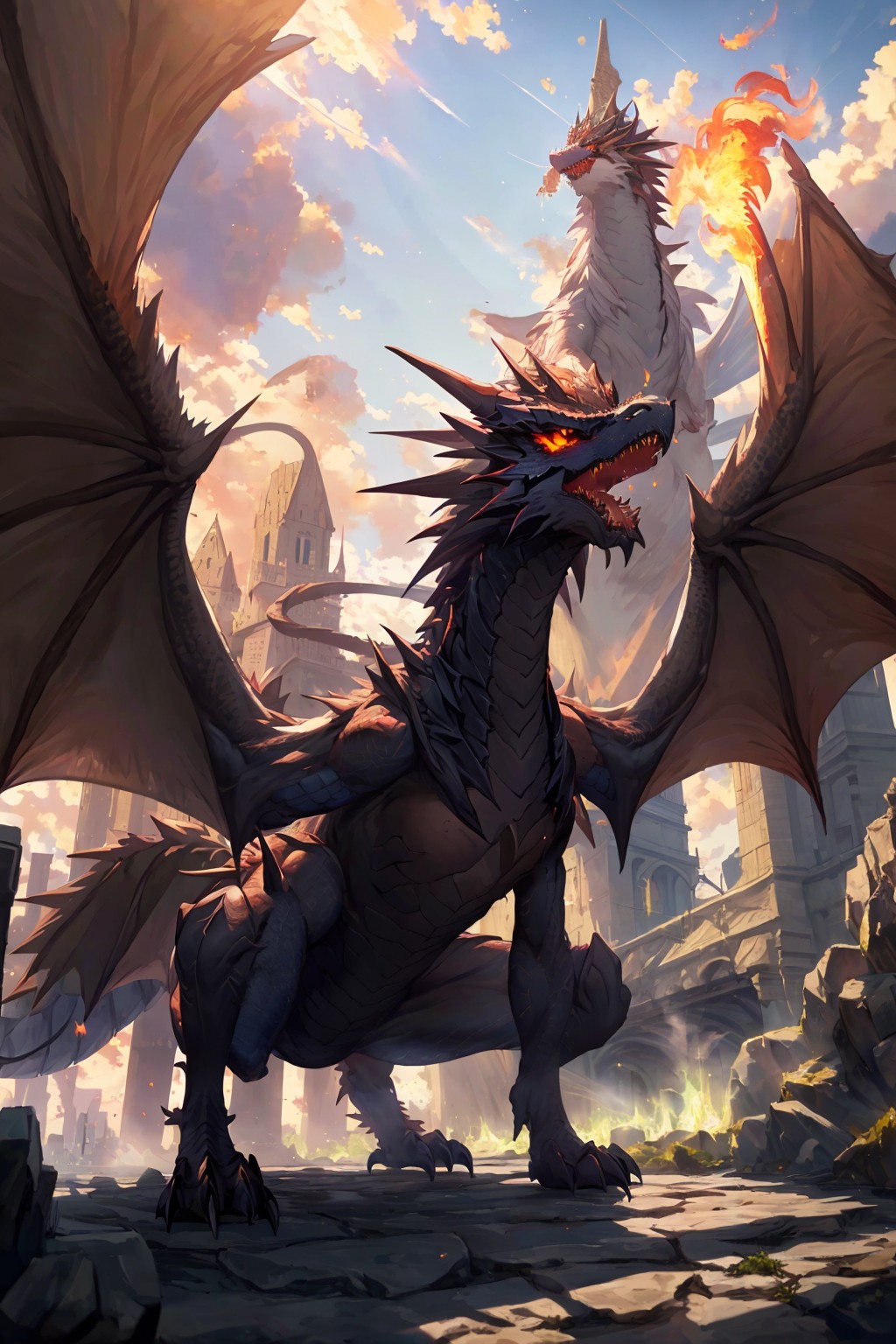 Fail Dragon (I publish this to show the aberrations that came out ...