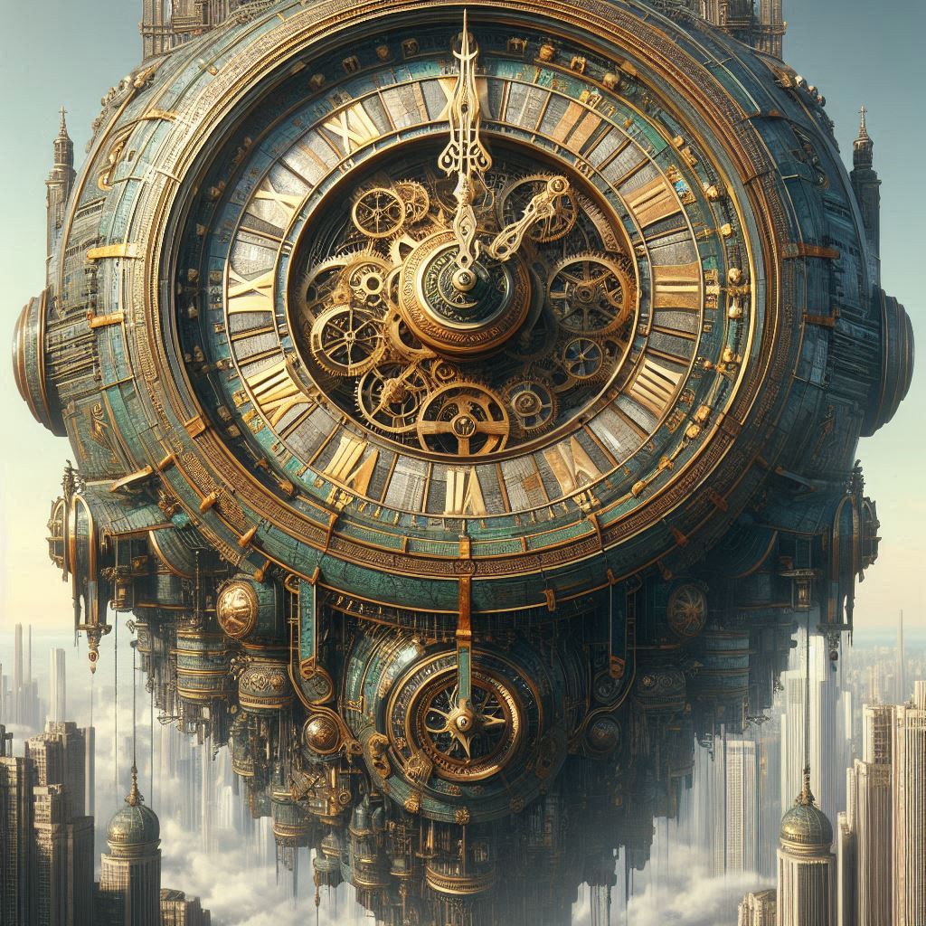 Floating Clock — Moescape