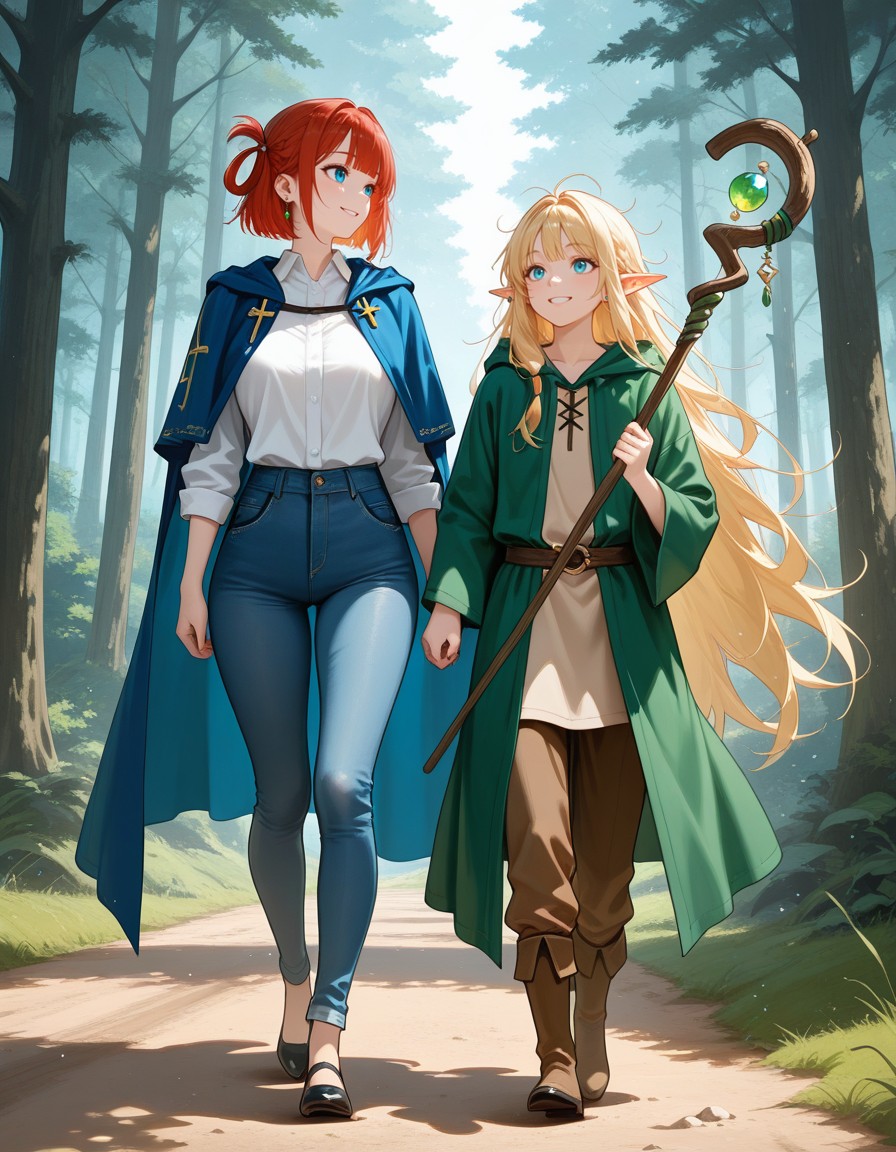 Sunday with friends, a walk in the Forest with Yewan — Moescape