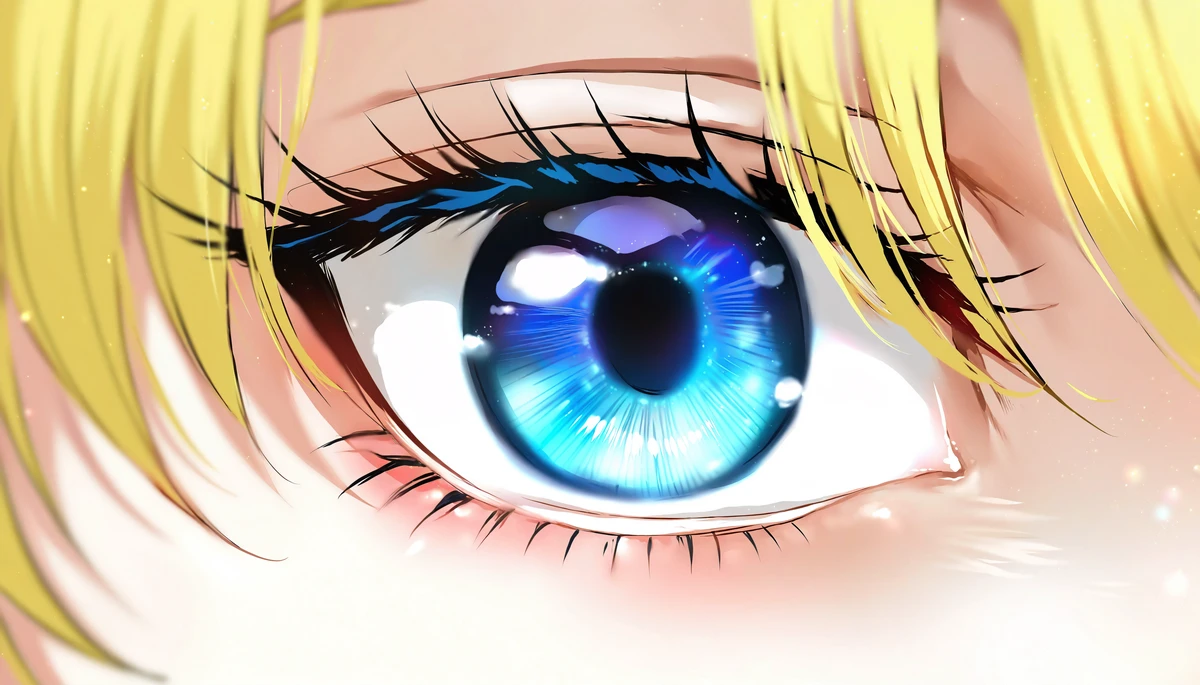 BBE - Big Blue Eyes :p — Moescape