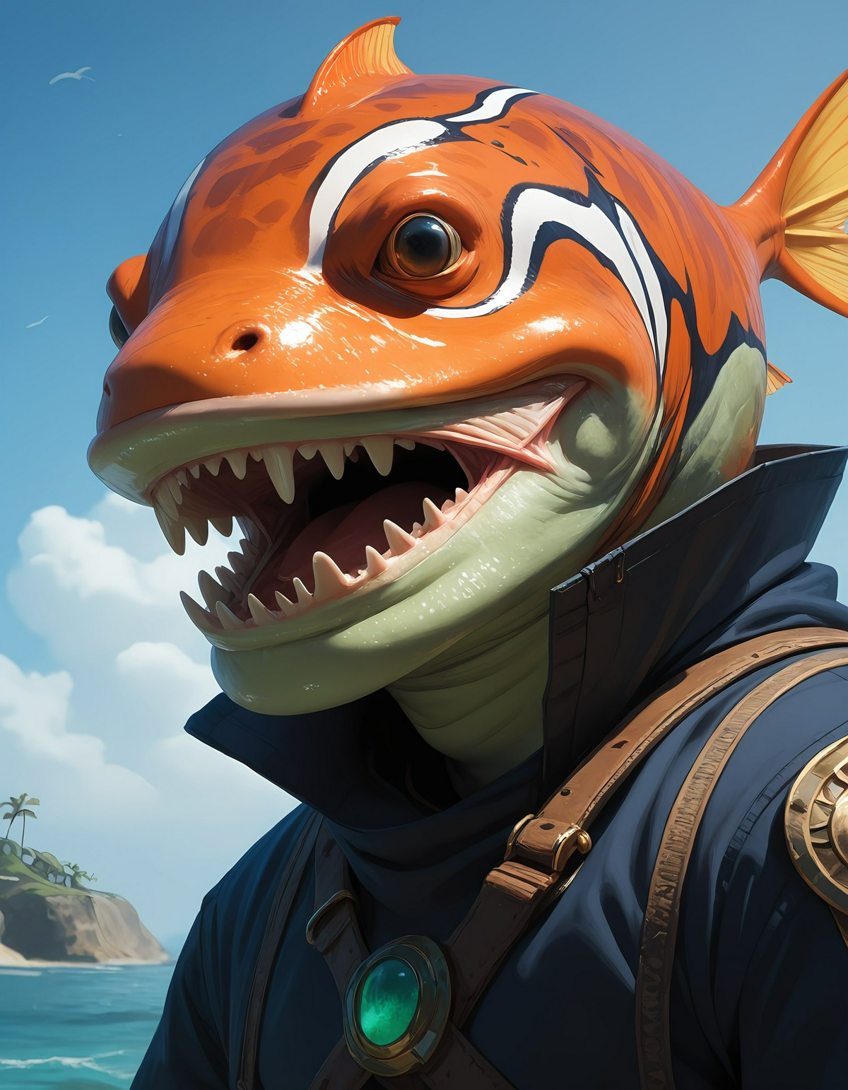 Fish human hybrid — Moescape