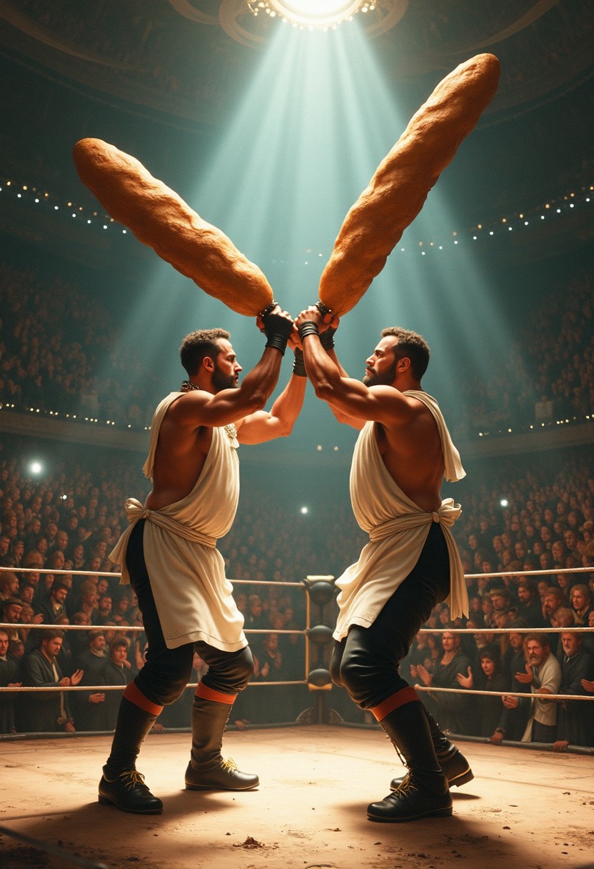 Bready Or Not, Bake Off Fight — Moescape