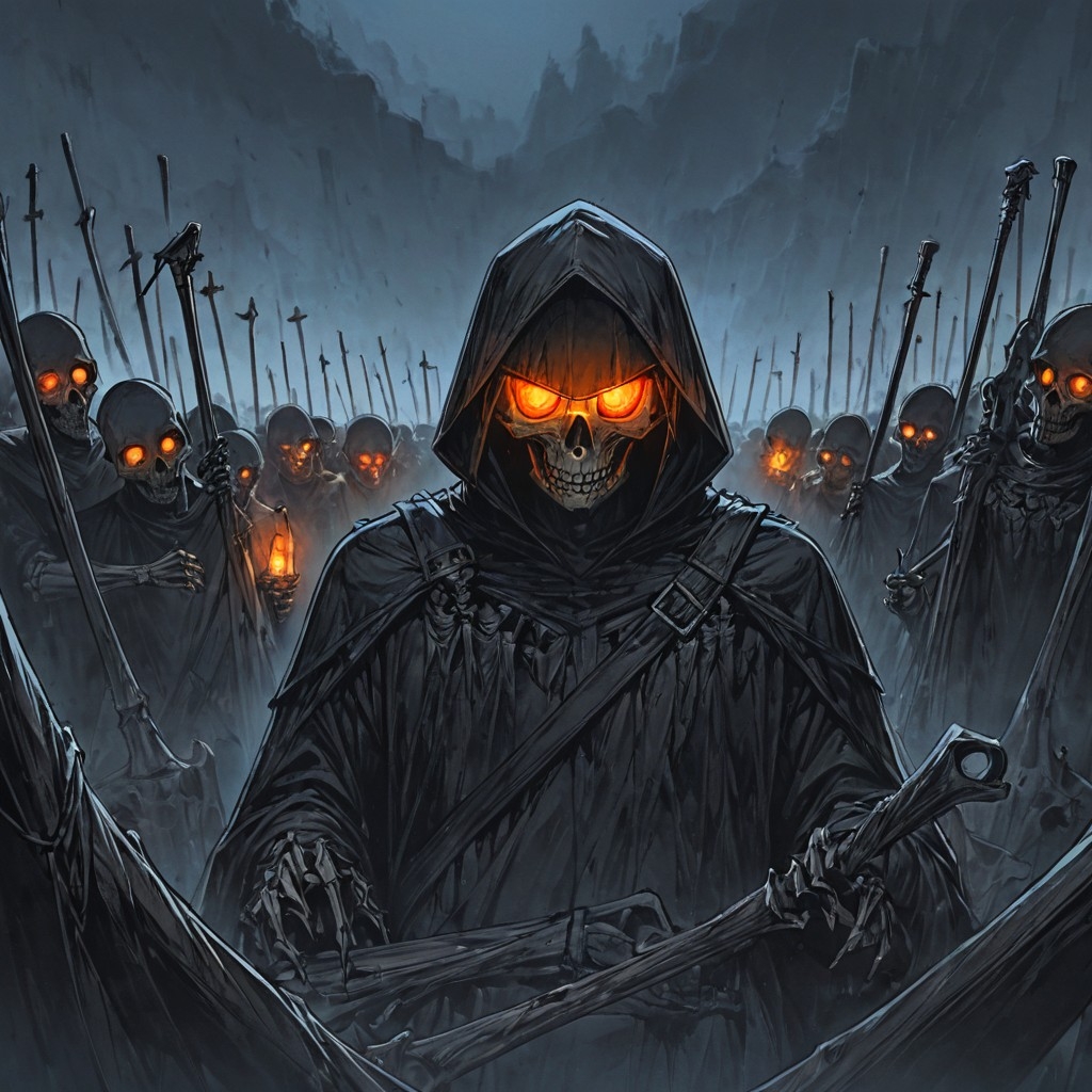 Necromancer Sera sending here Army — Moescape