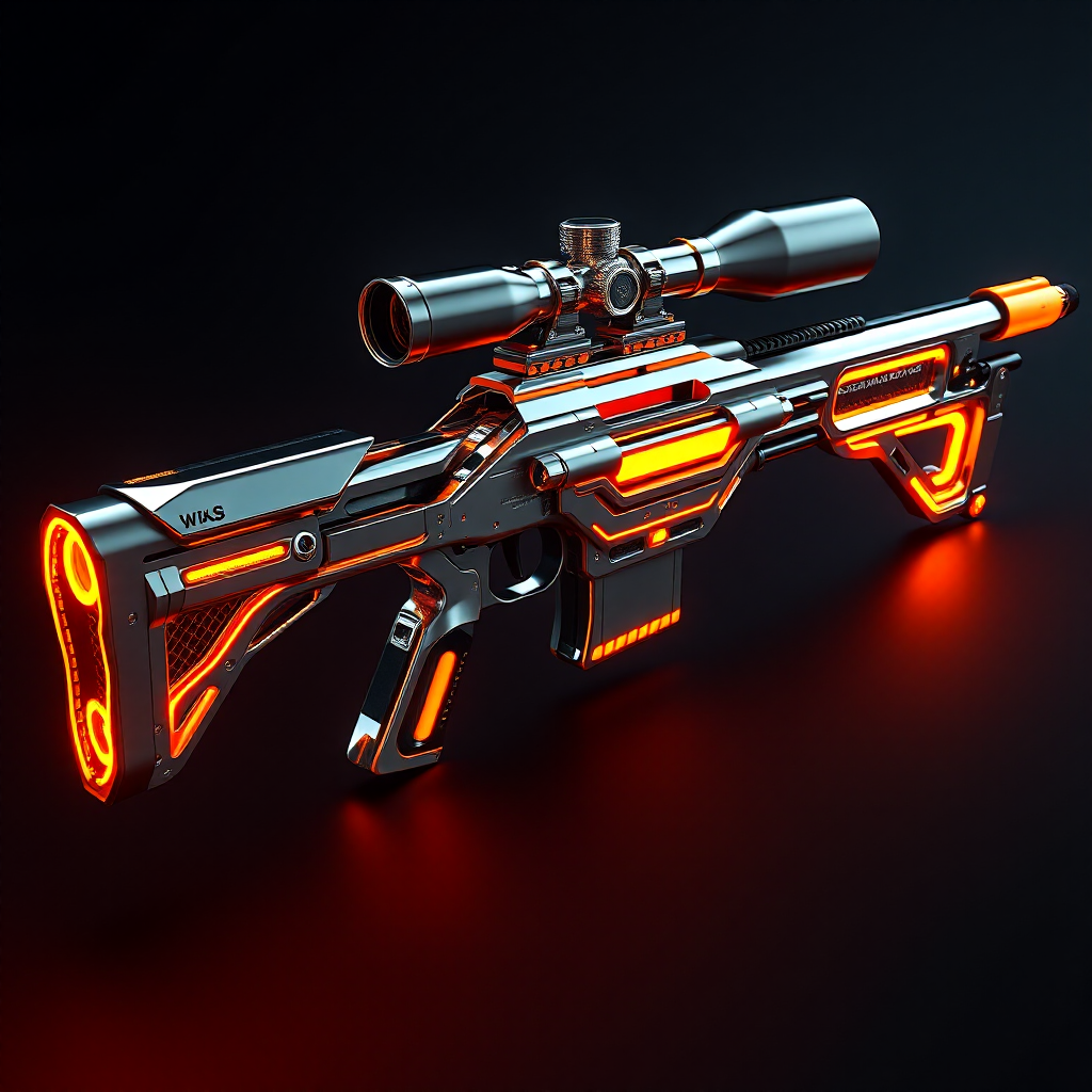Electromagnetic Sniper Rifle — Moescape