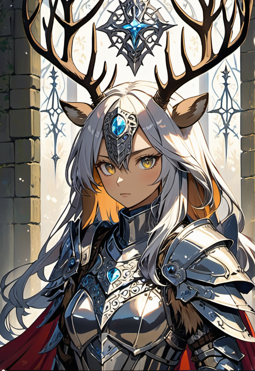 Reindeer Paladin — Moescape