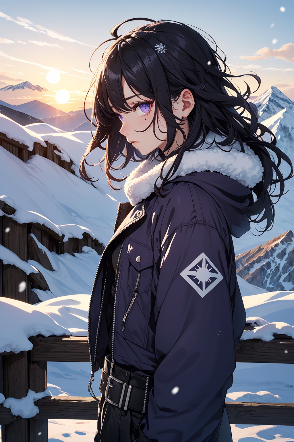 Frozen Violet — Moescape