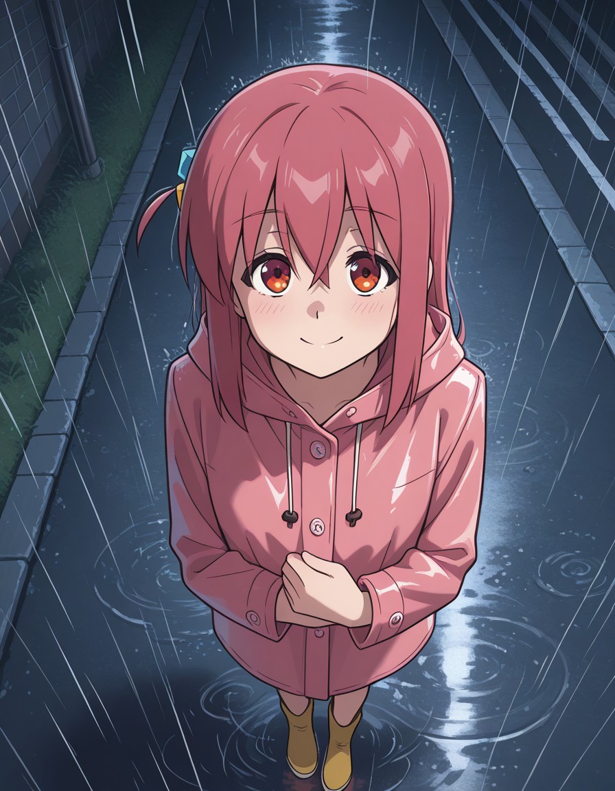 Bocchi In the Rain — Moescape