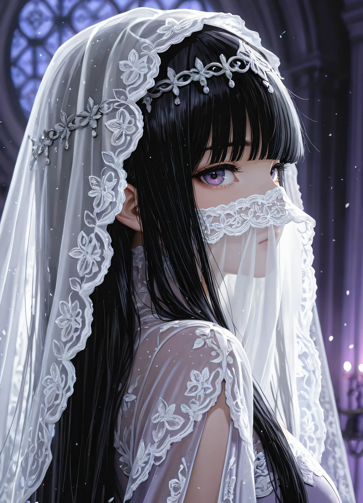 Silver Maiden Elana 💜 — Moescape