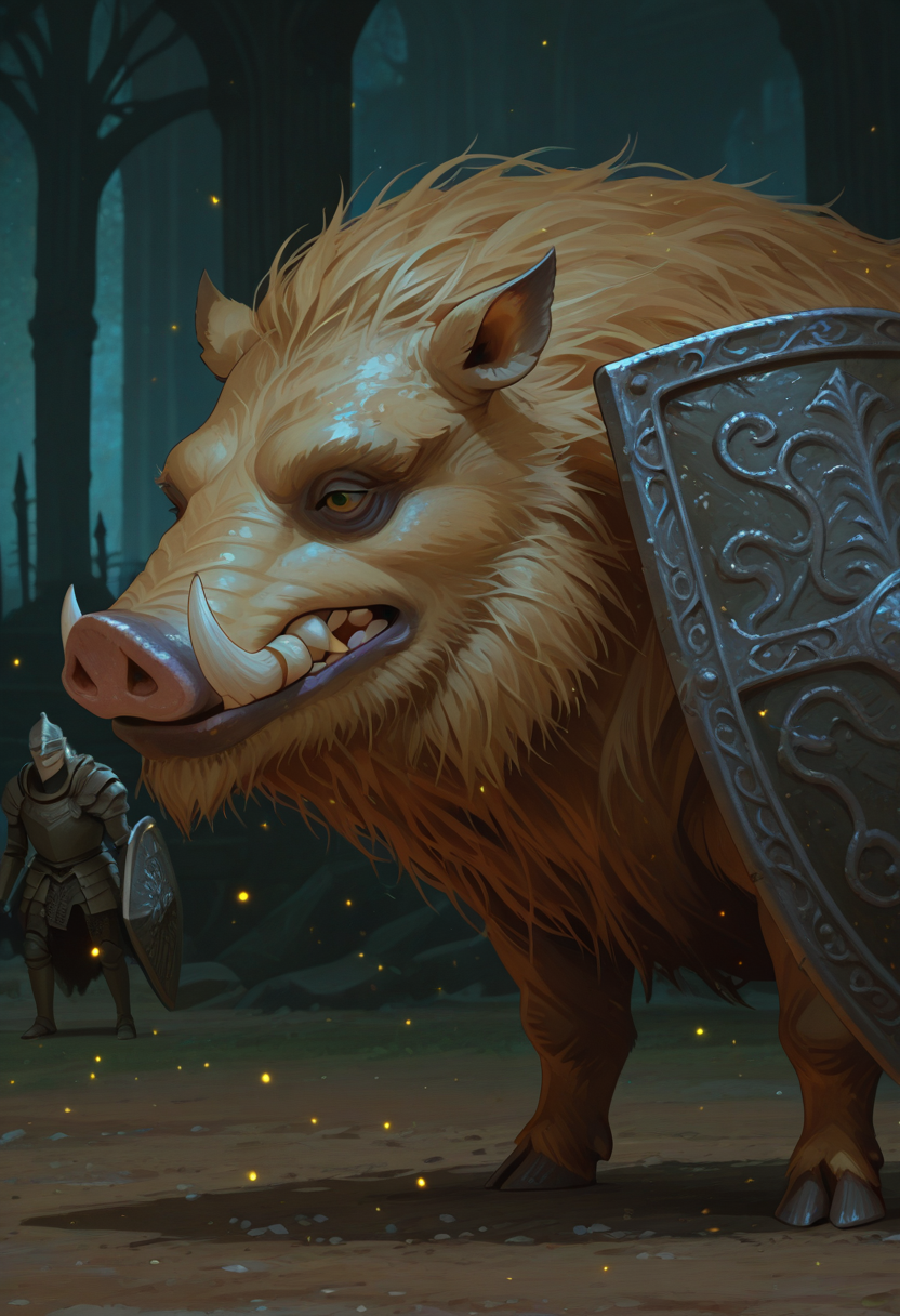 Armored Boar — Moescape