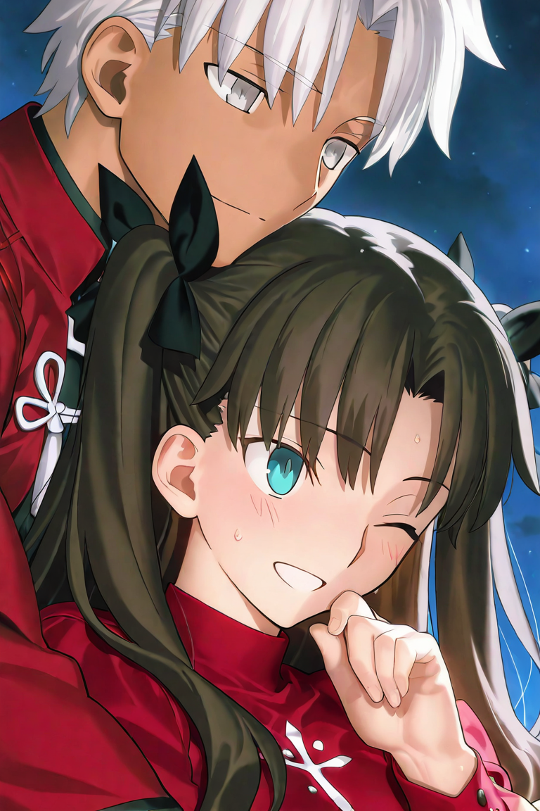 Emiya and Rin — Moescape