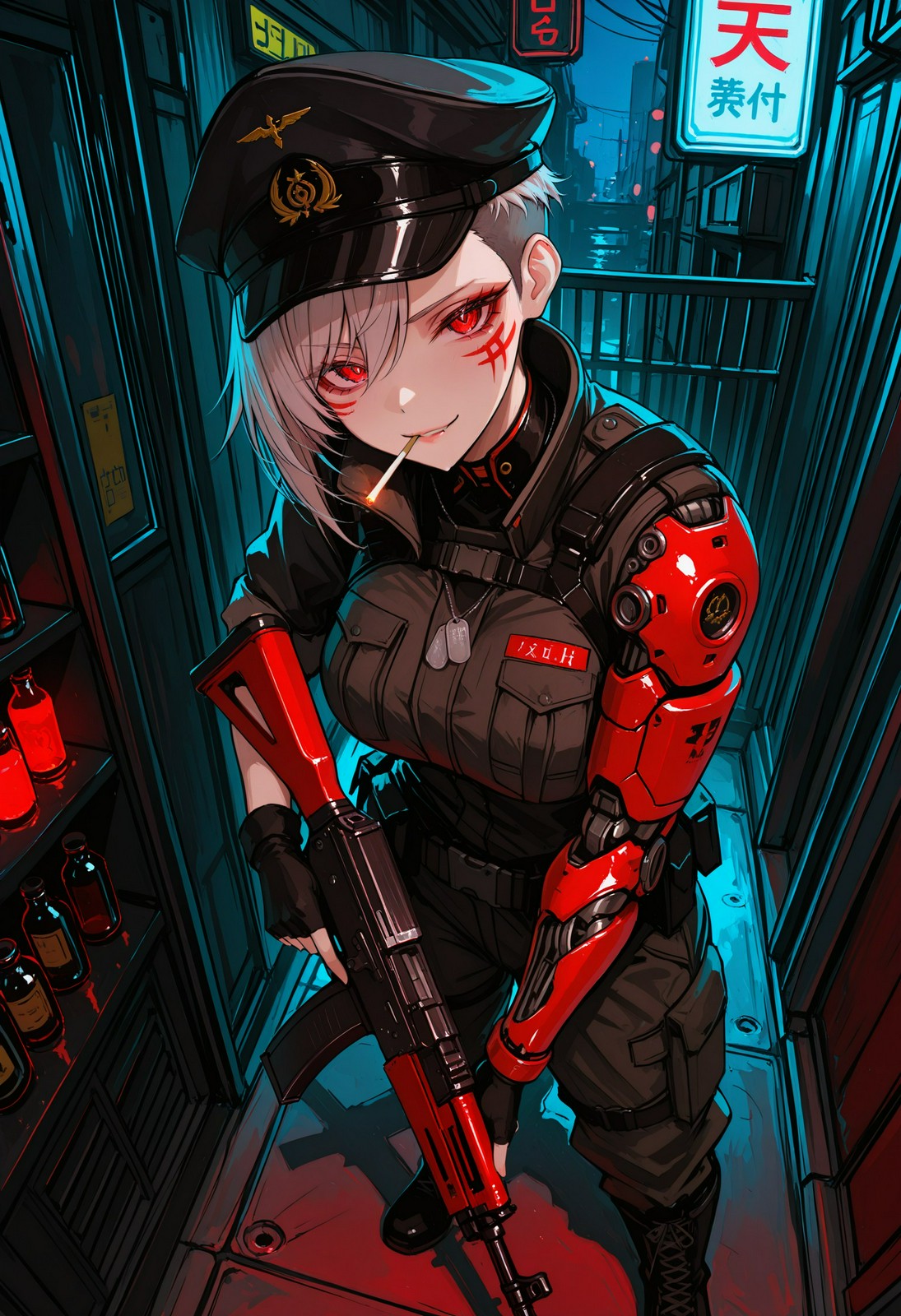 cyberpunk merc #1 — Moescape