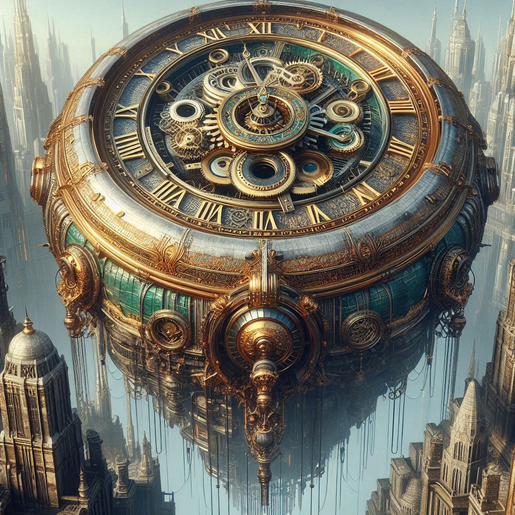 Floating Clock — Moescape