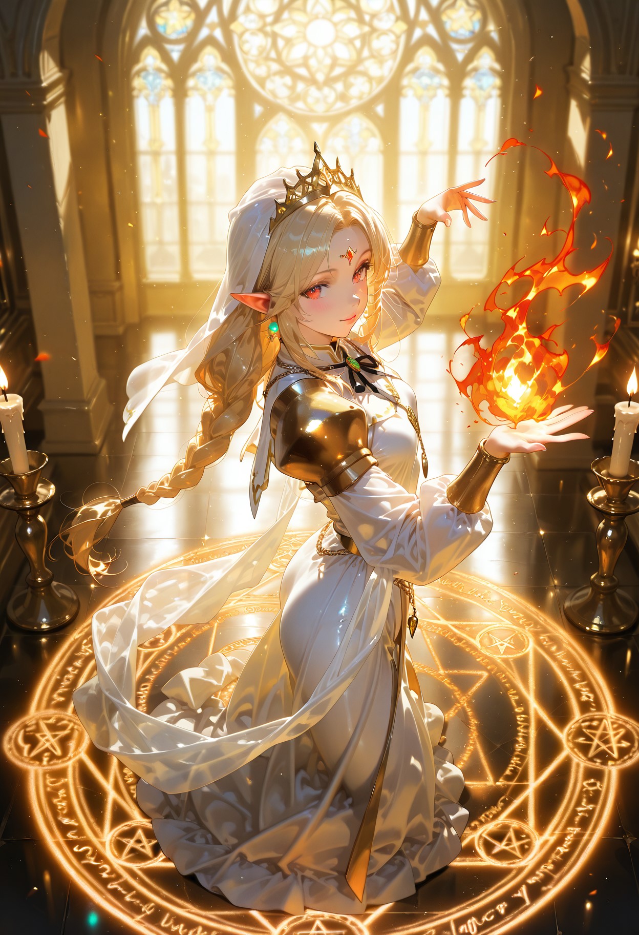 White Maiden of Fire — Moescape