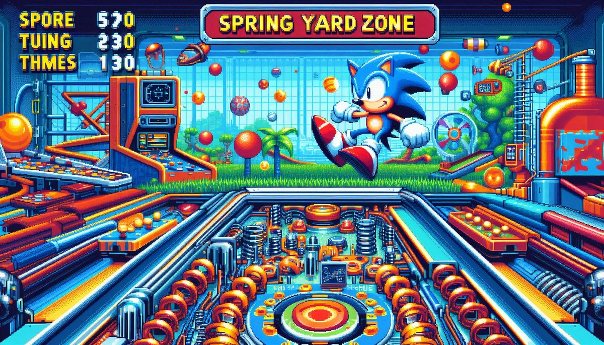 Sonic Zones~ Spring Yard Zone 5 — Moescape