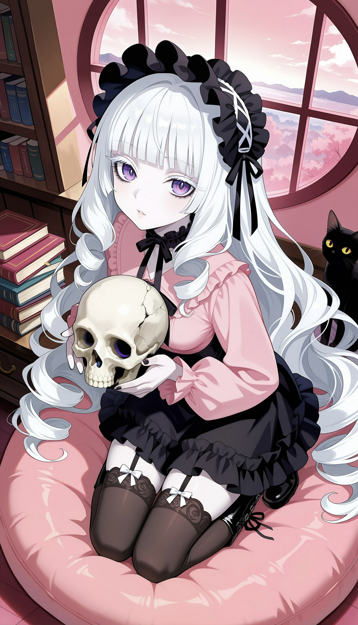 Hmm… Oh this? Belonged to my previous senpai. — Moescape