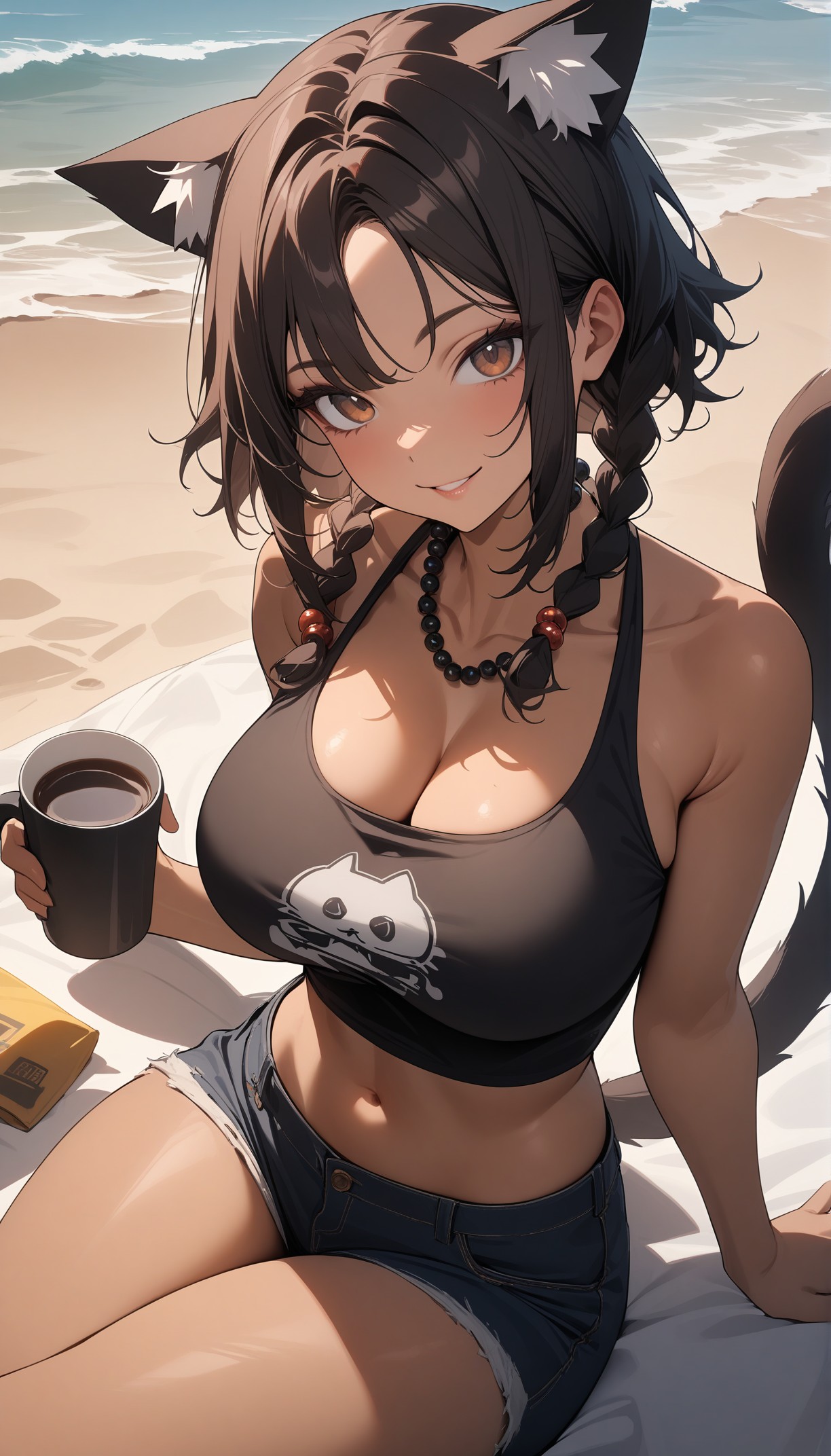 Zuri - ☕ para @Sasha Rees 😺🏖️👑 — Moescape