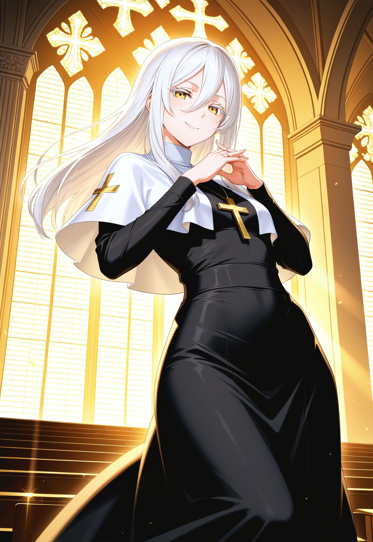 Sunday Nun-day with Winter [How she sees herself] — Moescape